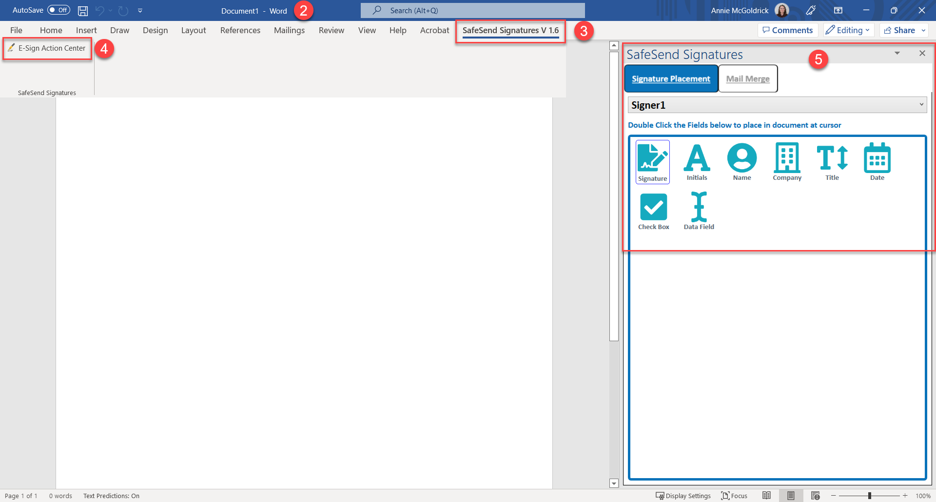 Mail Merge Guide – SafeSend Signatures