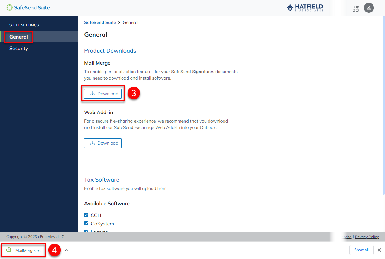 Mail Merge Guide – SafeSend Signatures
